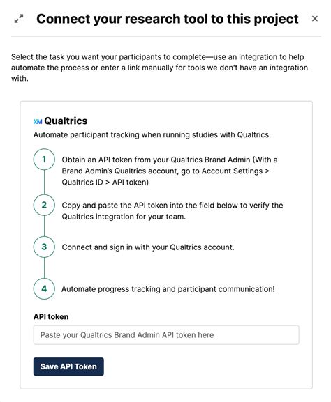 Use The Qualtrics Integration To Run Surveys While Recruiting With User