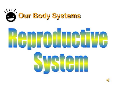 Reproductive System Pdf