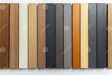 Gradient Cladding Boards Collection Stock Illustration Illustration