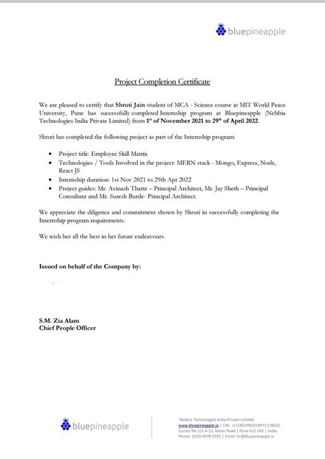 Shruti Jain On Linkedin Happy To Share That I Have Successfully