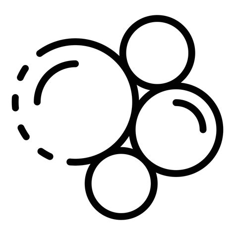 Chemistry Molecules Icon Outline Style Vector Art At Vecteezy
