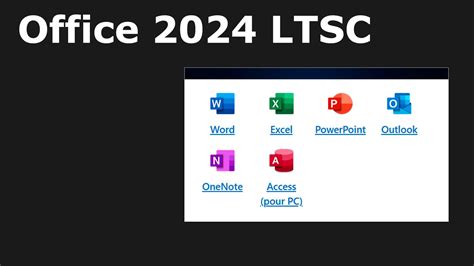 office 2024 ltsc est disponible est ce la dernière version autonome