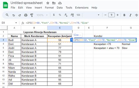 rumus fungsi ifs tutorial