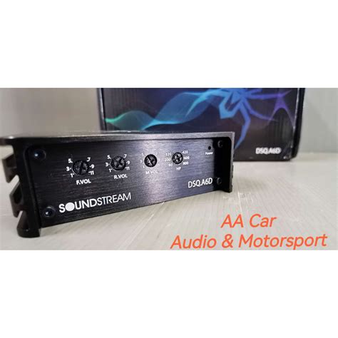 Soundstream 4ch 6ch Dsp Power Amplifier Plug And Play For Android Player Dsq A4 Dsq A6d Car Audio