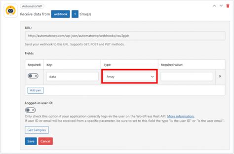 Nested Fields AutomatorWP