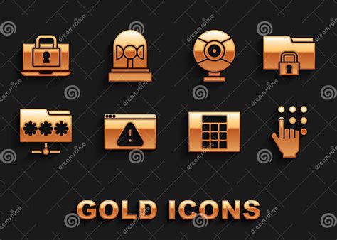 Set Browser With Exclamation Mark Folder And Lock Password Protection Password Security