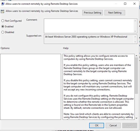 Windows Server 2022 Group Policy Enable Remote Desktop Knowledge Addict