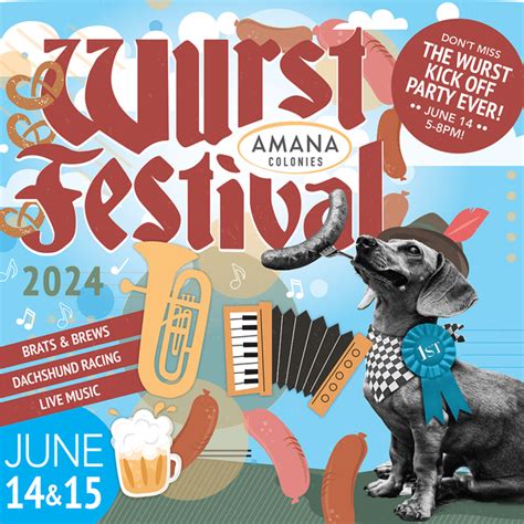 Wurst Festival In The Amana Colonies Amana Colonies In Amana Iowa