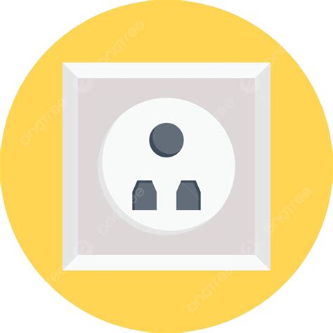 Socket Power Industrial Illustration Vector Power Industrial Illustration Png And Vector With