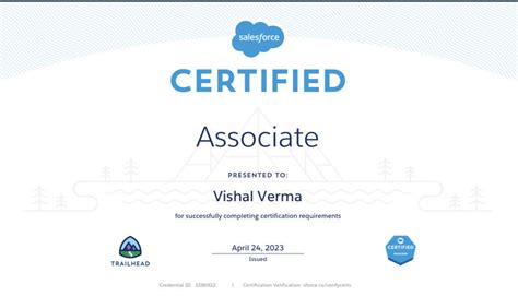 Vishal Verma On Linkedin Salesforcecertified Associate Fluidos