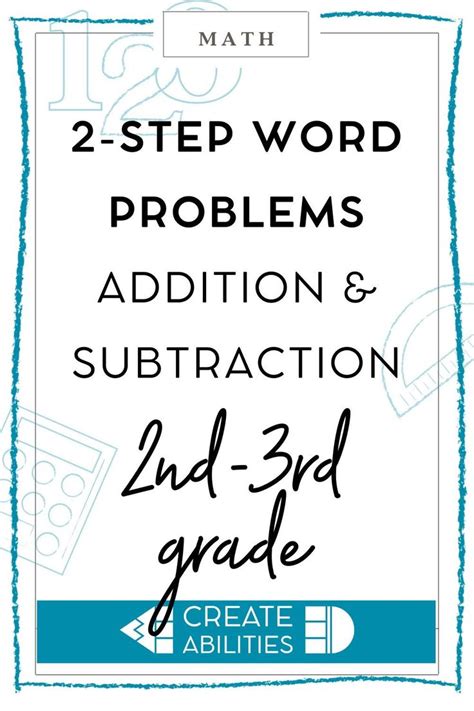 2 Step Word Problems Addition And Subtraction Addition Word Problems