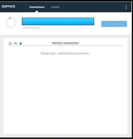 Sophos Connect Client Connects But GUI Does Not Update Discussions Sophos Firewall