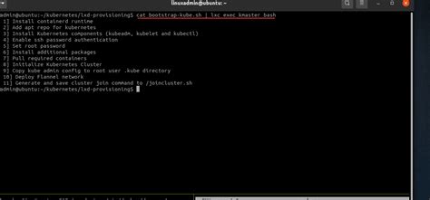 Kubernetes LXC Containers Configuration Lab Setup Virtualization Howto