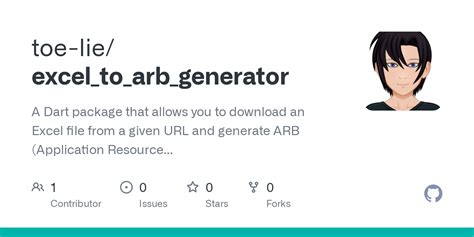 Github Toe Lieexceltoarbgenerator A Dart Package That Allows You