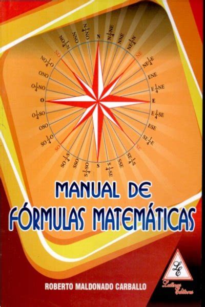 Manual De Formulas Matematicas El Baúl Del Libro
