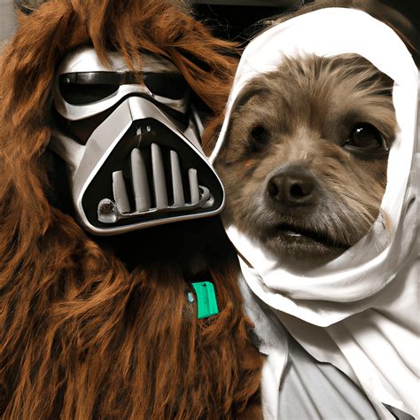 Chewbacca And Princess Leia · Creative Fabrica