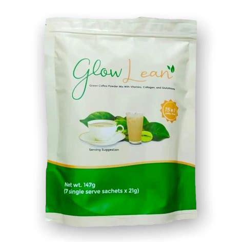 Glow Lean Coffee 7 Sachets Slimming Coffee Drink All About Skin Doha