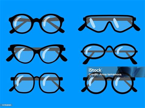 Retro Glasses Stock Illustration Download Image Now Eyeglasses