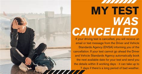 Driving Test Cancelled Nolan School Of Motoring