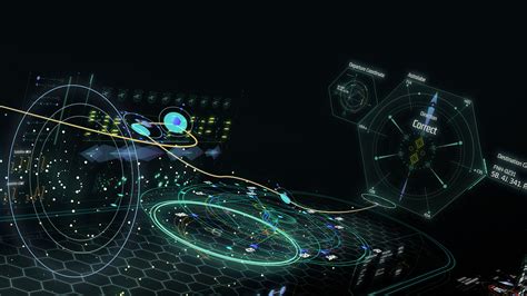 Conceptual Interstellar Map And Status Panel Yingshanwu