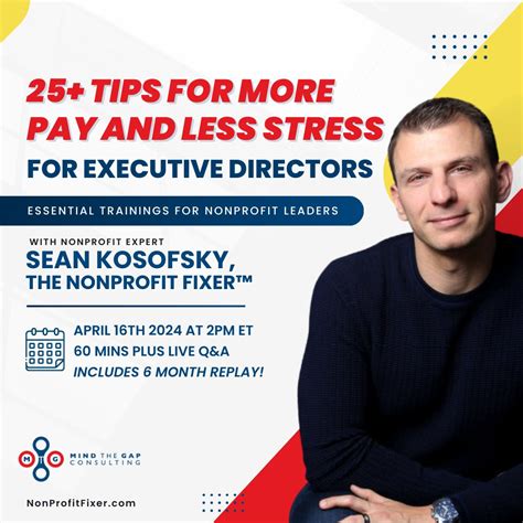 How To Be A Nonprofit Executive Without Being Overworked And Underpaid