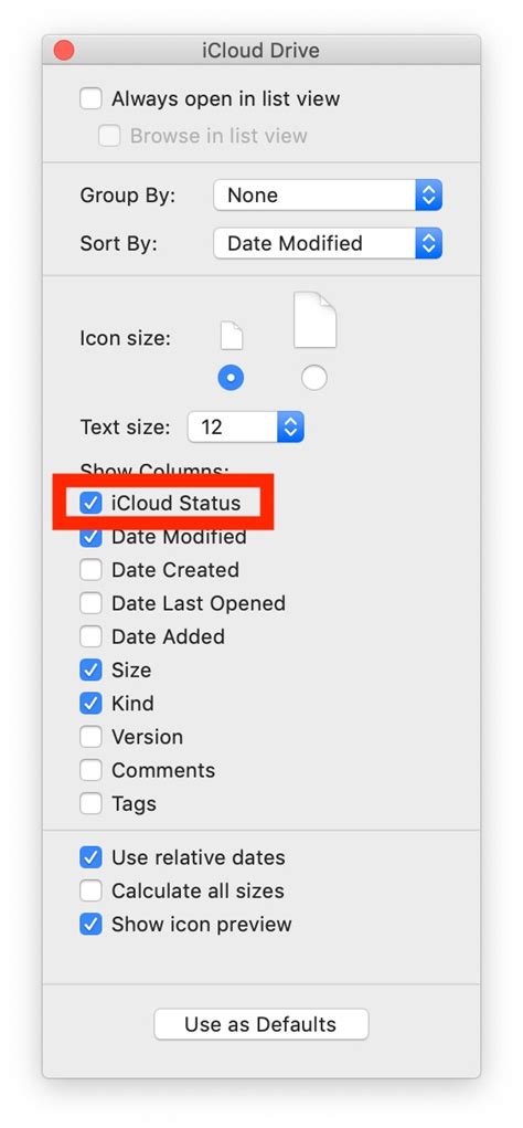 How To Show ICloud Status Indicator In Mac Finder
