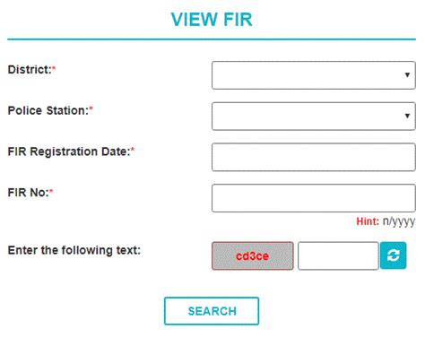 Andhra Pradesh Police Search FIR Status Online Check FIR Copy Online Track First Information