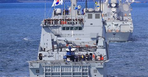 국제관함식 해상사열