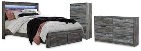 Signature Design By Ashley Baystorm B221b98 Queen Panel Storage Bed