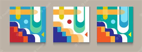 Premium Vector Abstract Geometric Pattern Background Vector Circle Triangle And Square Lines