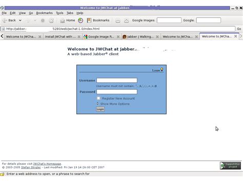 Rpjwchatejabberwebchatepiphanylinuxscreenshotpng ☩ Walking In