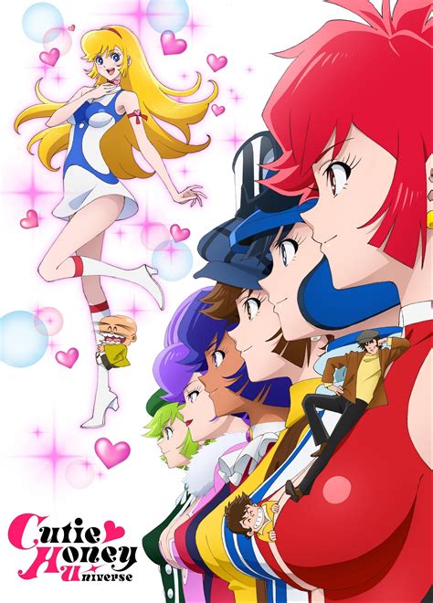 Cutie Honey Cutie Honey Universe Hayami Danbei Hayami Seiji Kisaragi Honey Cleavage Dress Heels