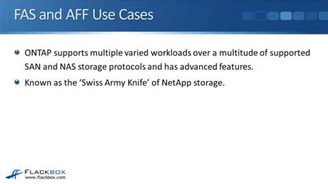 Netapp Fas Platform Overview And Tech Specs Flackbox