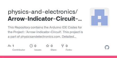 github physics and electronics arrow indicator circuit arduino project pe this repository