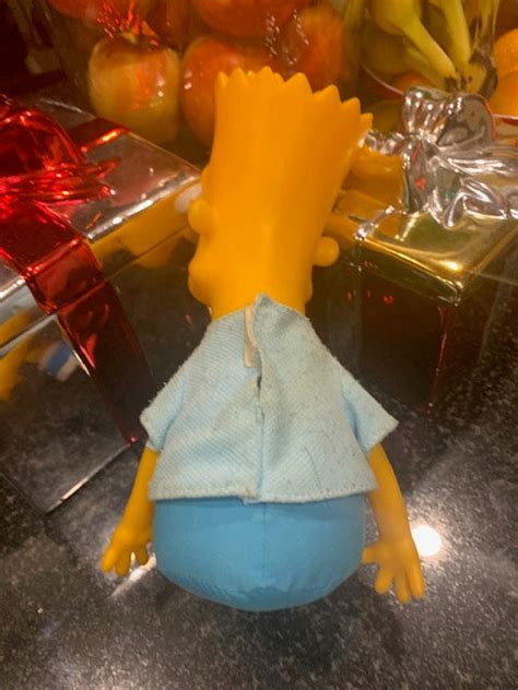 Vintage The Simpsons Bart Simpson Doll 1990 11 Inches Retro Revolution Records