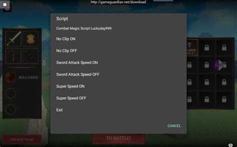 Combat Magic Script Lua Scripts Gameguardian