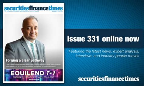 Vikesh Patel On Linkedin A Pleasure To Talk To Securities Finance Times About Our Exciting Plan To…