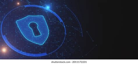 84858 Blue Cyber Security Shield Wallpaper Royalty Free Images Stock