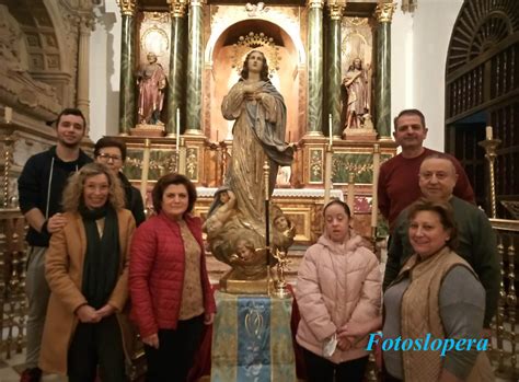 Buenos Días Lopera Hoy 8 De Diciembre Día De La Patrona Y Alcaldesa De