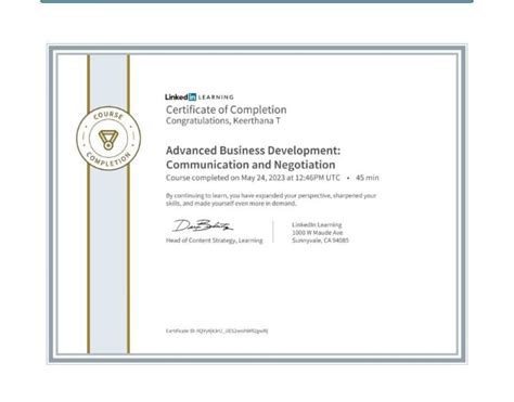 Skilldevelopment Careergrowth Linkedinlearning Keerthana T