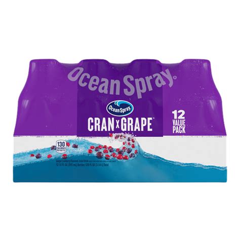 2 Pack Ocean Spray® 100 Juice Cranberry Juice Blend 64 Fl Oz Bottle