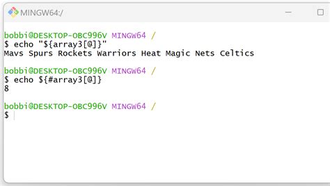 How To Concatenate Arrays In Bash With Example Collecting Wisdom
