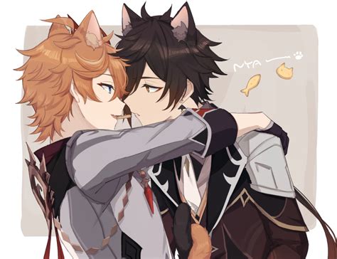 Miz Mi Tartaglia Genshin Impact Zhongli Genshin Impact Genshin