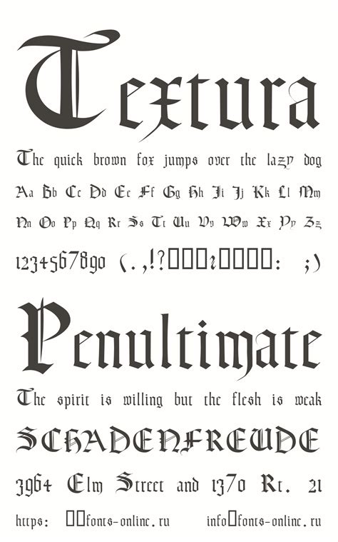 Textura Font