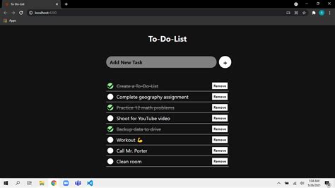 Github Raggzy To Do List A Very Simple To Do List App Built Using The Angular Framework