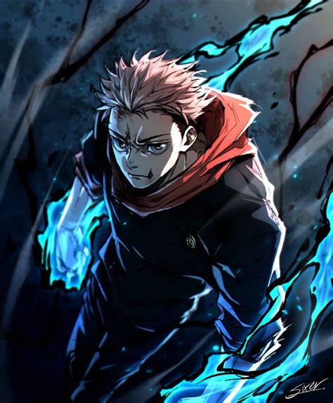 Yuji Itadori Gambar Anime Gambar
