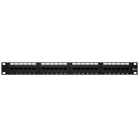 Cat6 Standard 24 Port Patch Panel Discounted Cables