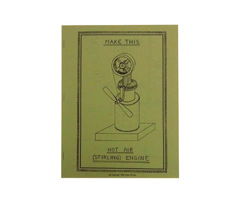 Stirling Hot Air Engine Plans Pm Model Engines