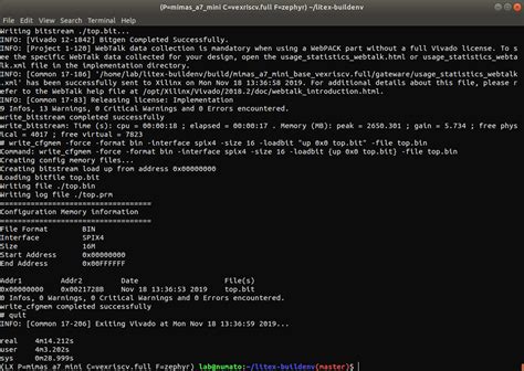 running zephyr rtos on mimas a7 mini using litex and risc v numato