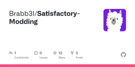 GitHub Brabb L Satisfactory Modding